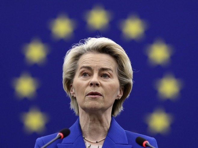 Фон дер Лајенова објавила па повукла мапу Европе на којој је КиМ дио Србије